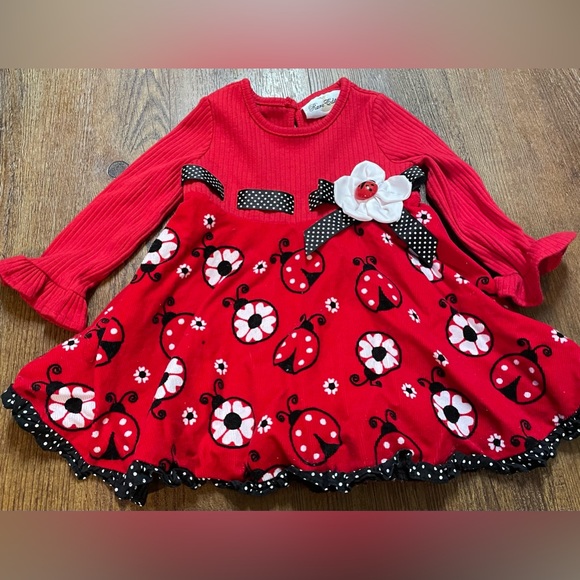 Rare Editions | Dresses | Rare Editions Ladybug Dress | Poshmark
